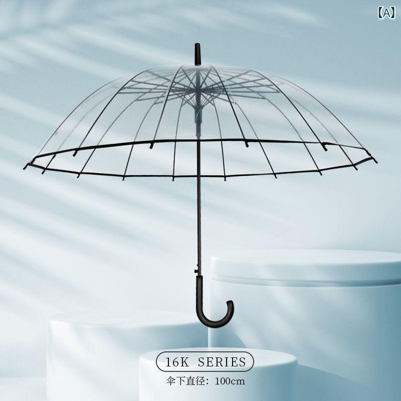 ・項目名: スタイル・値: 中性・項目名: 傘の種類・値: 長傘・項目名: 開閉方式・値: 半自動・項目名: 対象・値: 大人・項目名: 傘生地素材・値: プラスチック・項目名: 傘骨素材・値: その他・項目名: 傘柄素材・値: アルミニウ...