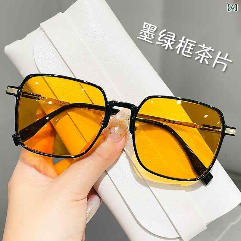 ・項目名: メガネ構造 ・値: フルリム ・項目名: 適用シーン ・値: 日焼け防止, 釣り, 旅行, サイクリング, ファッション, 運転, ステージ, パーティー ・項目名: フレームカラー ・値: モスグリーン, ブラック, ブラウン...