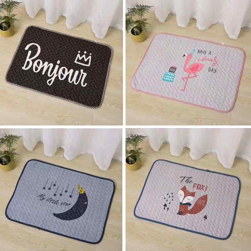 ・カテゴリ: 地垫・素材: 綿100%・主な素材: 綿・スタイル: 韓国スタイル・製法: 手織り・利用場所: 玄関、寝室、書斎、屋外、ダイニング、キッチン、浴室、バルコニー、子供部屋、商業施設・カラー: 01, 02, 03, 04, 05...