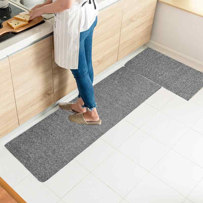 ・商品カテゴリ: キッチンマット・素材: ポリプロピレン・カラー: スモーキーグレー、ブラックグレー、ライトグレー、ライトキャメル、ワインレッド、ダークレッド、ダークグリーン、コーヒー、キャメル、オーラン・柄: 無地・スタイル: 韓国スタイ...