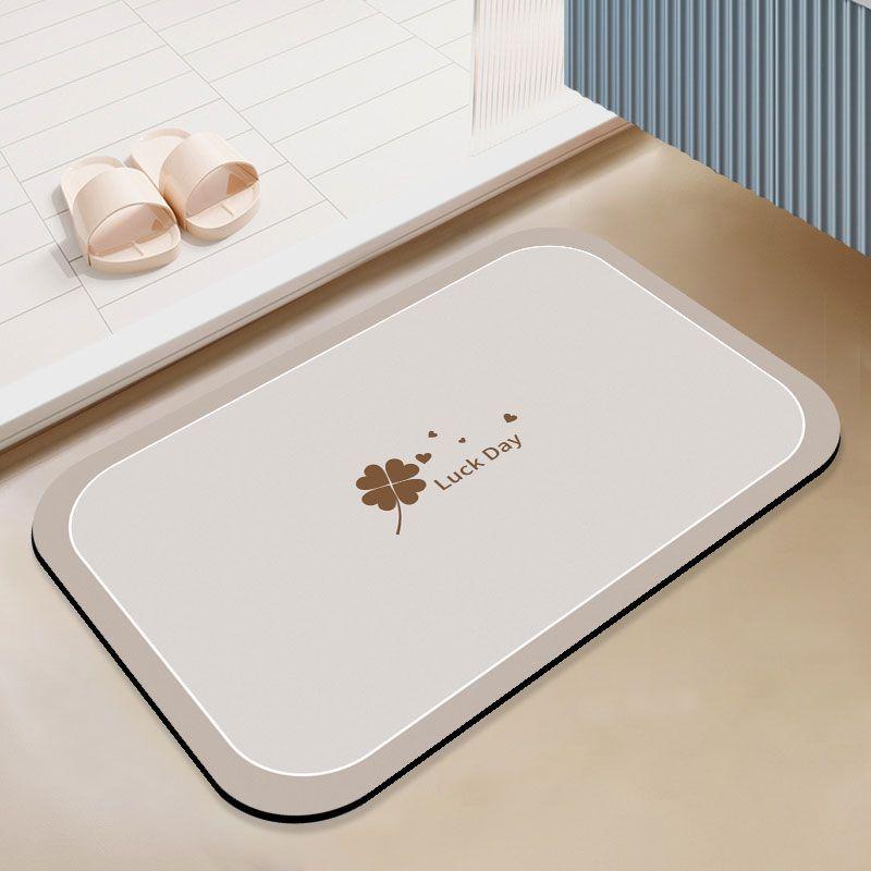 ・素材: 珪藻土・柄: 無地・形状: 正方形・洗濯方法: 手洗い・用途: 浴室・テイスト: 現代的、ミニマル・色: 幸運草—暗夜藍, 幸運草—藍, 幸運草—川海灰, 幸運草—湖水藍, 幸運草—苦咖棕, 幸運草—深墨黒, 幸運草—深谷灰, 幸...