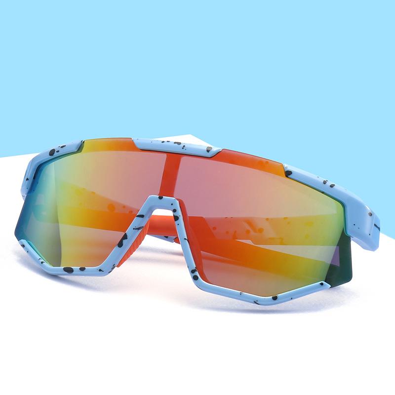 ・眼鏡構造: フルフレーム・適用シーン: 運転、旅行、アウトドアスポーツ、サイクリング、ファッション、舞台、パーティー・フレームカラー: 白×黒、ピンク×白、青×水色、水色×オレンジ、黄×黒、黒×グレー、黒×黒、黒×緑・スタイル: 個性、ヒ...