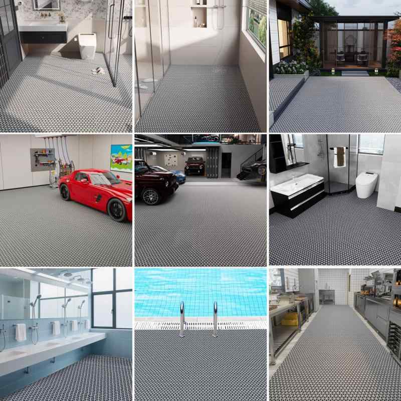 ・素材: PVC・形状: 異形・柄: 無地・洗濯方法: 水洗い・色: グレー, レッド, ブルー, グリーン・サイズ: 60cm×90cm, 幅0.9m×長さ1m, 幅1.2m×長さ1m, 幅1.6m×長さ1m, 幅1.8m×長さ1m, 幅...