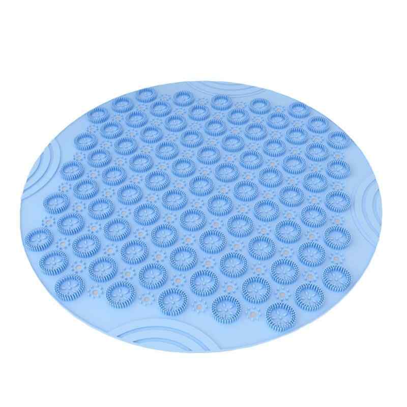 ・カテゴリ: 浴室用品・素材: TPE・形状: 円形・柄: 無地・カラー: ピンク, ブルー, グレー, グリーン・サイズ: 直径55cm・スタイル: 現代的, ミニマル・洗い方: 水洗い