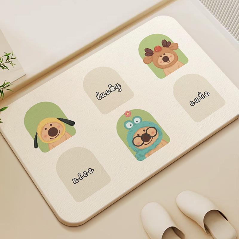 ・素材: 硅藻泥・形状: 方形・柄: キャラクター・洗い方: 水洗い・カラー: 柿子椒熊浴室-A, 柿子椒熊浴室-B, 柿子椒熊浴室硬垫-C, 柿子椒熊浴室-D, 柿子椒熊浴室-E, 柿子椒熊浴室-F, 柿子椒熊浴室-G, 柿子椒熊浴室-H...