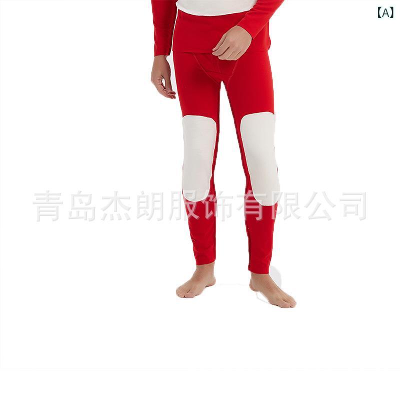 ・項目: 素材・値: ポリエステル・項目: 機能・値: 保温、膝保護、通気性、ストレッチ、無痕・項目: 対象・値: 男性・項目: パンツ丈・値: 9分丈・項目: 柄・値: 無地・項目: 生地・値: 二重・項目: 色・値: 赤、黒、ダークグレ...