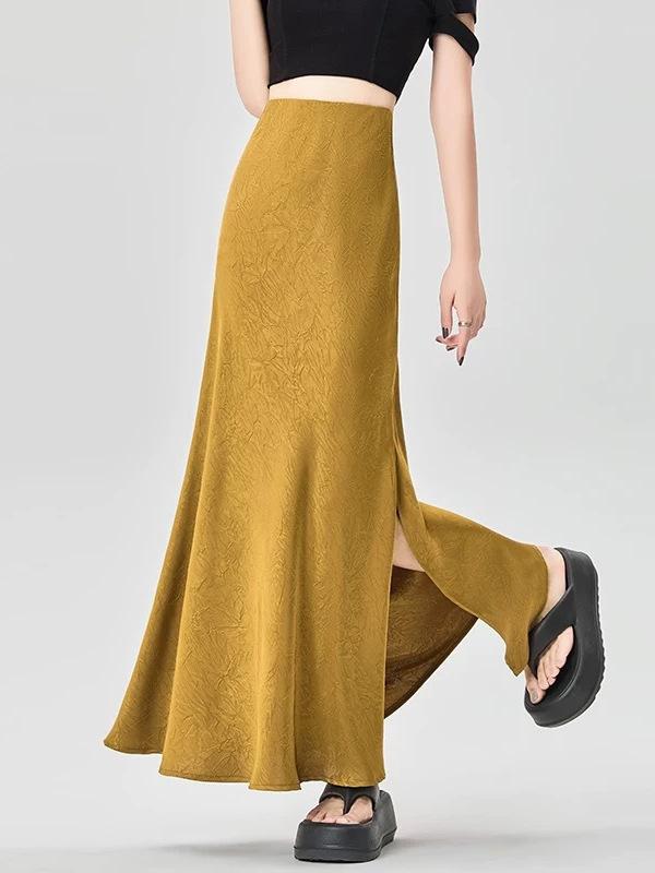 ・スカート丈: ミモレ丈・スカート型: Aライン・スタイル: セクシー・色: ゴールド、オフホワイト、ブラック、パープル・サイズ: XL、2XL、3XL、4XL、5XL・素材: その他・生地: その他・伸縮性: なし・柄: その他・製法: その他