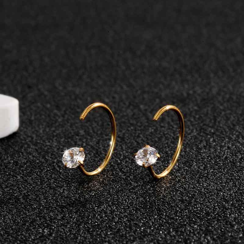 ・素材: シルバー・デザイン: 幾何学型・加工: 鑲鑽・カラー: シルバー, ゴールド・純度: 8mm, 10mm, 12mm・スタイル: ミニマル・重量: 約0.52g-0.63g・素材純度: 925シルバー・カテゴリ: イヤリング・対象...