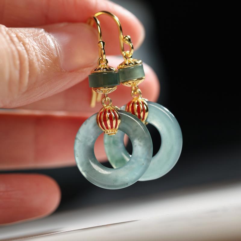 ・素材: 銅・造型: その他・処理: 電気メッキ・色: 平安環イヤリング・スタイル: エスニック、文芸復古・カテゴリ: イヤリング・対象: 男女兼用・流行要素: なし