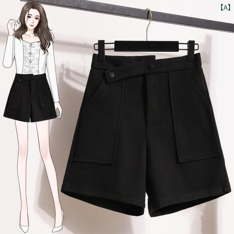 ・カテゴリ: ショートパンツ・スタイル: 都市・主な素材: ポリエステル・パンツ形状: ストレート・パンツ丈: ショート・ウエスト: ハイウエスト・厚み: 中厚・流行要素: ポケット・カラー展開: ブラック、ブラウン・サイズ展開: M、L、...
