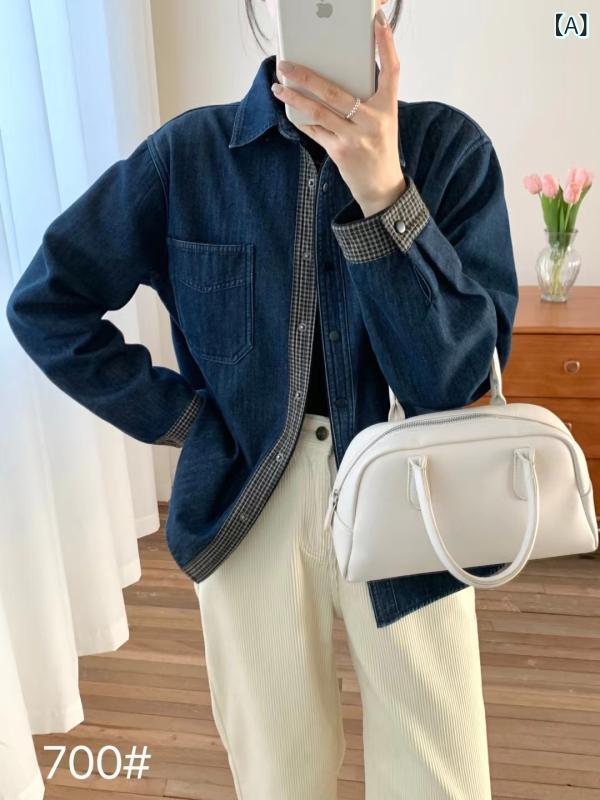 ・主な素材: 綿95%以上・袖丈: 長袖・袖のタイプ: シャツ袖・着丈: 普通(50cm超～65cm以下)・フィット: ゆったり・カラー: ブルー・サイズ: M(40-55kg), L(55-70kg)・スタイル: 港風・スタイルの種類: ...