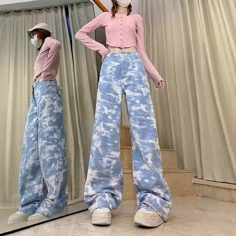 ・カテゴリ: ジーンズ・スタイル: 原宿風、カジュアル・素材: ポリエステル・股上: ミドルウエスト・パンツ丈: フルレングス・カラー: ブルー・サイズ: XS、S、M、L、XL・パンツシルエット: ストレート・生地の厚さ: 普通・伸縮性:...