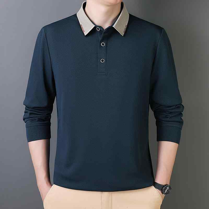 ・カテゴリ: ポロシャツ・スタイル: ベーシック・袖丈: 長袖・フィット: レギュラー・柄: 無地・厚さ: 厚手（裏起毛）・対象年齢: 35歳以上・素材: ポリエステル96%以上、化繊混紡・シーン: カジュアル・カラー: ブラック、グレー、...