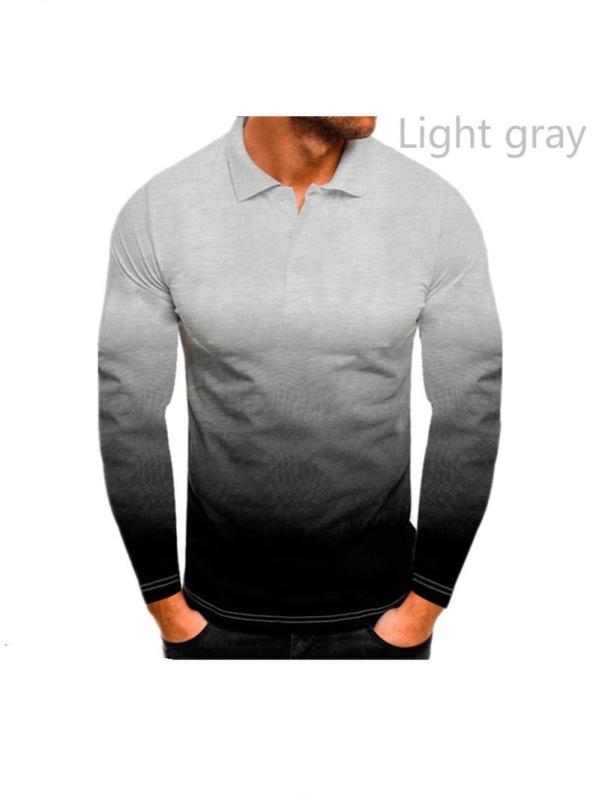 ・カテゴリ: ポロシャツ・スタイル: 欧米・袖丈: 長袖・フィット: 合体型・柄: プリント・厚さ: 普通・対象年齢: 18-50歳・素材: ポリエステル85%・シーン: カジュアル・カラー: 浅灰黒, 橙黒, 軍緑黒, 藍黒, 白黒, 深...