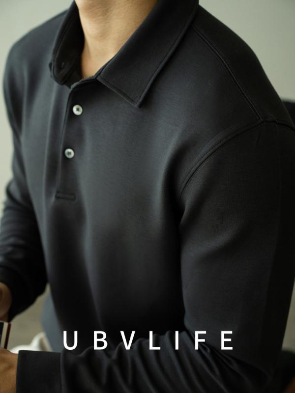 ・商品カテゴリ: ポロシャツ・スタイル: 軽熟カジュアル・袖丈: 長袖・フィット: 合体型・柄: 無地・厚さ: 薄手・主な素材: ポリエステル51%、綿41%、スパンデックス8%・対象年齢: 24-35歳・カラー: グレー, ブラック・サイ...