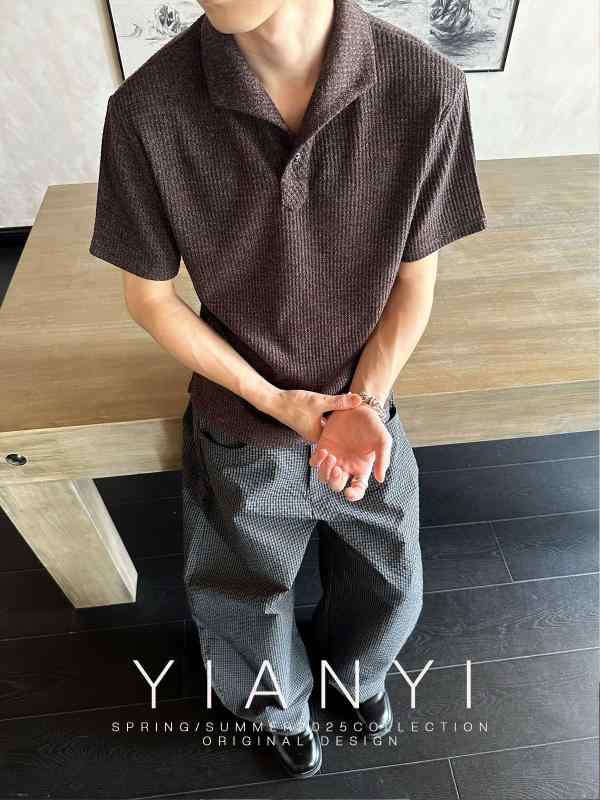 ・スタイル: 美式复古・袖丈: 半袖・フィット: ゆったり・柄: ストライプ・厚さ: 普通・対象年齢: 18-24歳・素材: ポリエステル99%・シーン: カジュアル・カラー: ブラック, グレー, 花柄ブラウン, 【長袖】ブラック, 【長...