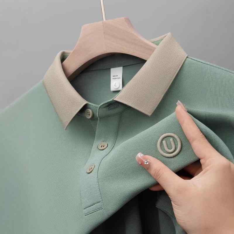 ・カテゴリ: ポロシャツ・スタイル: ベーシック・袖丈: 半袖・柄: 文字・素材: ポリエステル繊維96%以上・対象: 24～35歳・タイプ: スリム・厚さ: 薄手・シーン: カジュアル・色: 緑、青、コーヒー、白、黒、グレー、オレンジ、紺...