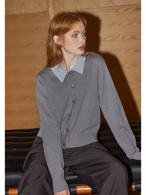 ・素材: 粘胶纤维・柄: 無地・厚さ: 普通・スタイル: プルオーバー・フィット: レギュラー・袖: レギュラー袖・ネックライン: ポロネック・袖丈: 長袖・着丈: ミドル(50cm～65cm)・カラー: ニット・サイズ: S, M, L,...