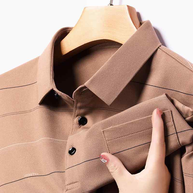 ・カテゴリ: Tシャツ・スタイル: その他・対象: 中年・タイプ: プルオーバー・襟型: 襟付き・袖丈: 長袖・厚さ: 普通・メイン素材: ポリエステル・メイン素材の含有量: 91-95%・対象: 日常・柄: 幾何学模様・色: ブルー, グ...