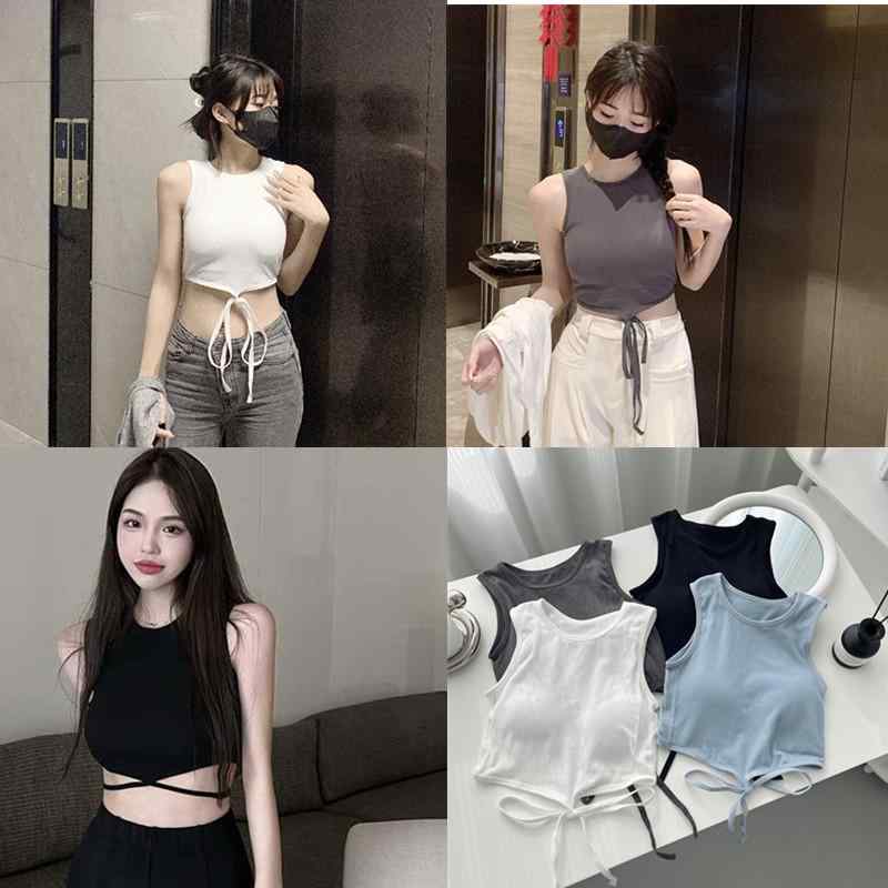 ・カテゴリ: ベスト・素材: 錦綸・カラー: ホワイト、ブラック、グレー、スカイブルー・サイズ: フリーサイズ・スタイル: 韓国風・ネックライン: ラウンドネック・主な素材含有量: 80-90%・生地の厚さ: 厚手 (201-250g/平方...