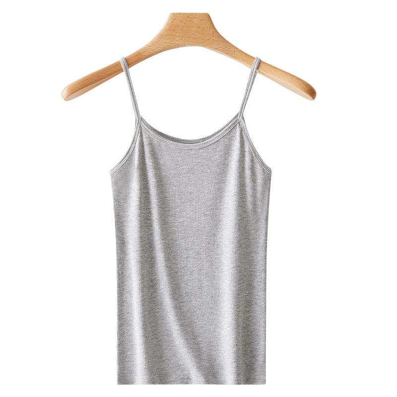 ・カテゴリ: キャミソール・タンクトップ・素材: レーヨン、スパンデックス・カラー: ブラック、ホワイト、グレー、ミルクティー、ライトカーキ・サイズ: M、L、XL、2XL、3XL、4XL・スタイル: 韓国風・ネックライン: ラウンドネック...