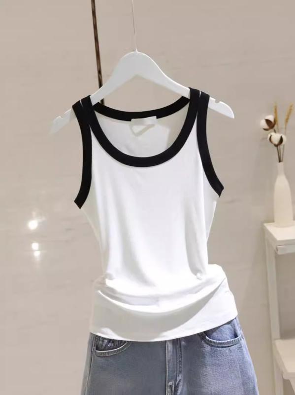 ・スタイル: プルオーバー・フィット: スリム・着丈: ミドル丈（50cm超～65cm以下）・柄: 無地・素材: リブ編み綿・カラー: ブラック、ホワイト、グレー・サイズ: フリーサイズ（80-140）・素材構成: 綿70-80%、スパンデ...