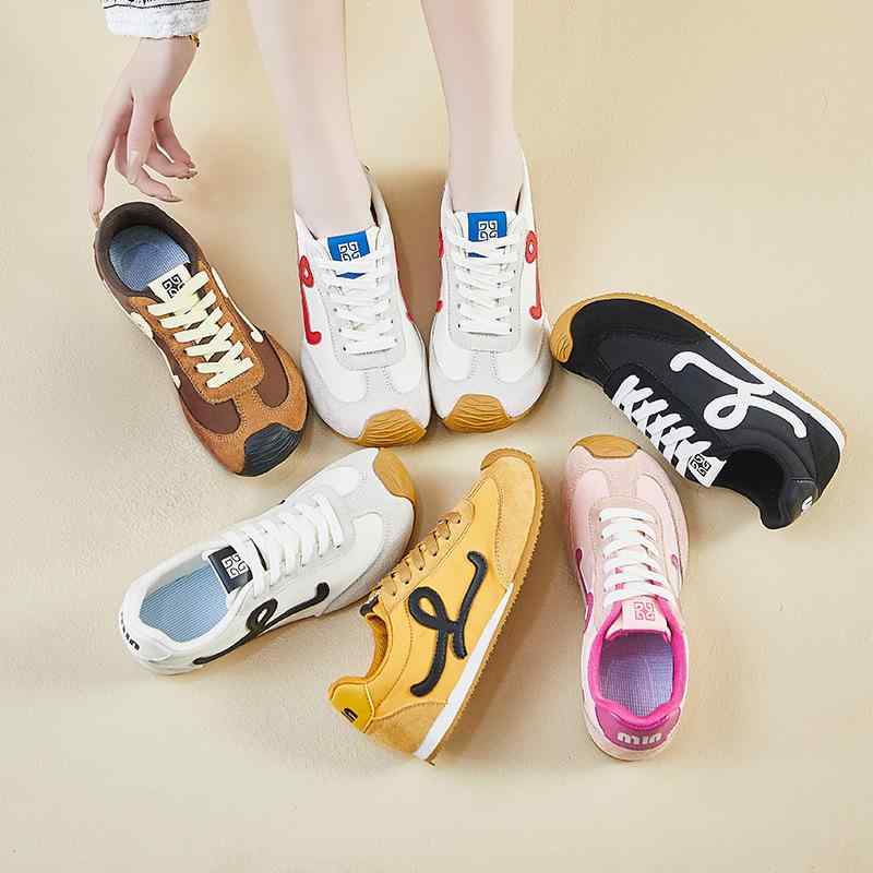 ・カテゴリ: スニーカー・スタイル: カジュアル・性別: 女性・靴の高さ: ハイカット・つま先の形状: ラウンドトゥ・ヒールの高さ: ミドルヒール(3-5cm)・カラー: ランレッド, ピンク, コーヒー, イエロー, ベージュブラック, ...