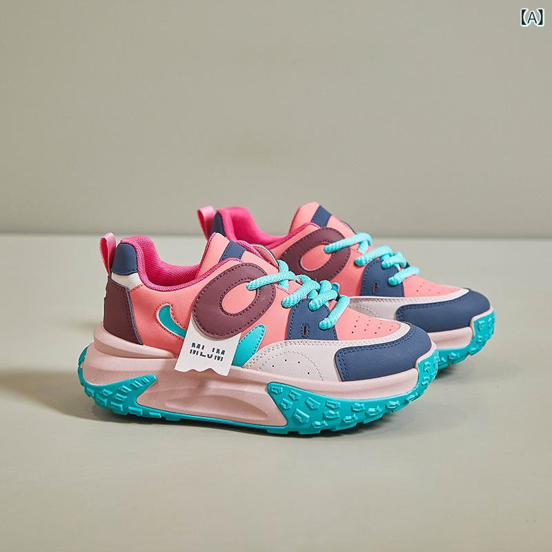 ・カテゴリ: スニーカー・スタイル: カジュアル・対象: 女性・アッパー素材: PU・つま先の形状: ラウンドトゥ・ヒールの高さ: 3-5cm・カラー: 緑、赤、白、黒・サイズ: 35, 36, 37, 38, 39, 40・機能: 身長ア...