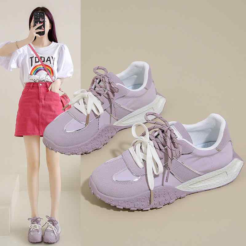 ・カテゴリ: 運動靴・スタイル: カジュアル・性別: 女性・靴の高さ: ローカット・つま先の形状: ラウンド・ヒールの高さ: フラット・カラー: イエロー, ホワイトグレー, パープル・サイズ: 35, 36, 37, 38, 39, 40...