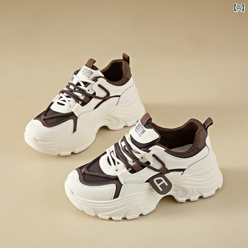 ・カテゴリ: スニーカー・スタイル: 韓国風・性別: 女性・靴の高さ: ローカット・つま先の形状: ラウンドトゥ・ヒールの高さ: ミドルヒール(3-5cm)・カラー: 米ブラウン, カーキ, 米カーキ・サイズ: 35, 36, 37, 38...