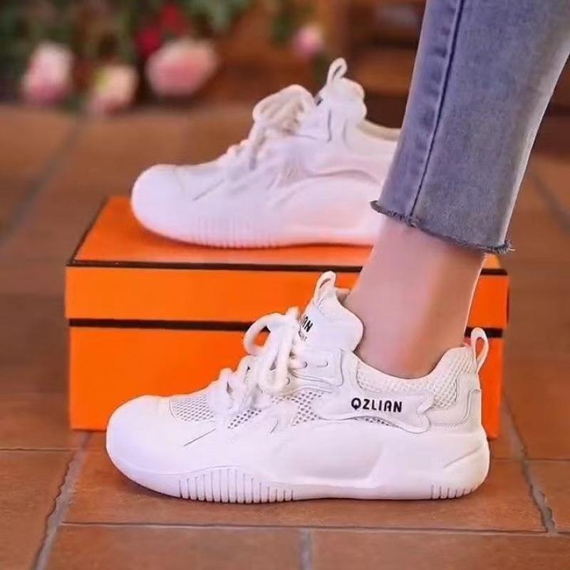 ・スタイル: 韓国版・性別: 女性・靴の素材: 合成皮革・靴のつま先の形状: ラウンドトゥ・ヒールの高さ: 3～5cm・カラー: ブラック、グレー、オフホワイト、ピンク・サイズ: 35、36、37、38、39、40・機能: 速乾・柄: 無地...