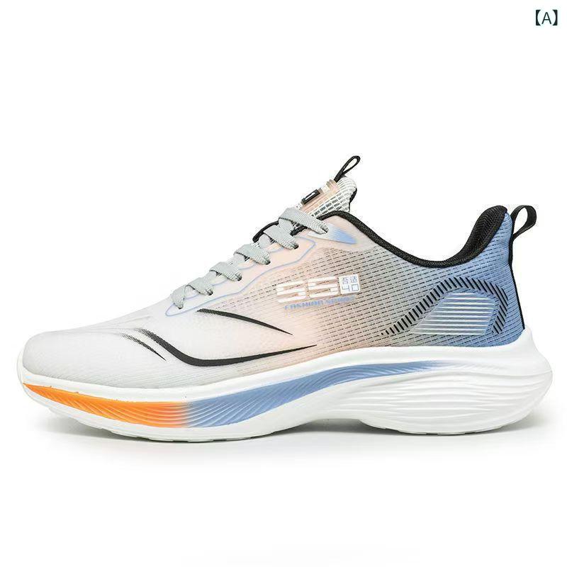 ・商品カテゴリ: スポーツカジュアルシューズ・対象年齢: 青年（18～40歳）・スタイル: 韓国風・機能: 通気性、軽量、滑り止め、耐摩耗性・アッパー素材: 織物・ソール素材: EVA・適用スポーツ: ジョギング、長距離ランニング・履き方:...