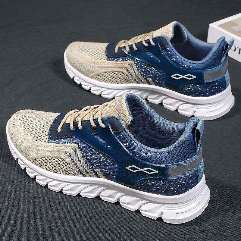 ・商品カテゴリ: ワッフルシューズ・対象年齢: 青年（18～40歳）・スタイル: 韓国版・機能: 防滑、耐摩耗、衝撃吸収・性別: 男性・パターン: 無地・アッパー素材: メッシュ・ソール素材: ゴム・着用方法: スリッポン・靴のヒールの形:...