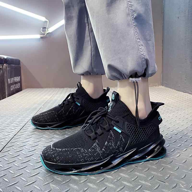 ・商品カテゴリ: スポーツ風カジュアルシューズ・対象年齢: 成人・スタイル: カジュアル・機能: 軽量・適合シーズン: 夏、冬、春、秋・対象性別: 男性・パターン: 無地・靴底素材: プラスチック・適用スポーツ: 汎用・履き方: 前紐・流行...