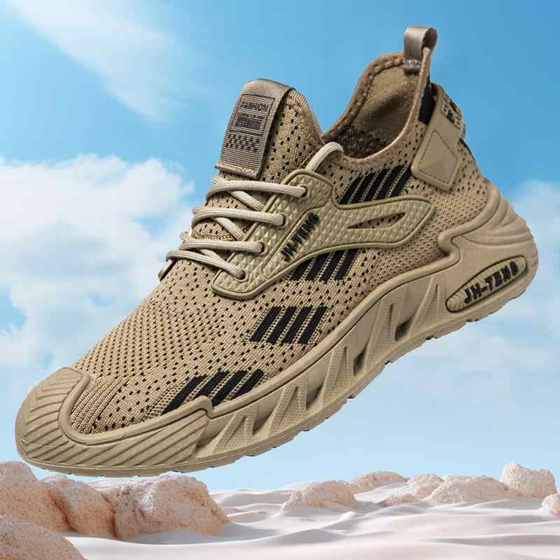 ・商品カテゴリ: スニーカー・対象年齢層: 青年（18～40歳）・スタイル: シングルシューズ・機能: 通気性・性別: 男性・パターン: 文字・アッパー素材: フライニット・ソール素材: ゴム・用途: 汎用・履き方: 前紐・流行の要素: ス...