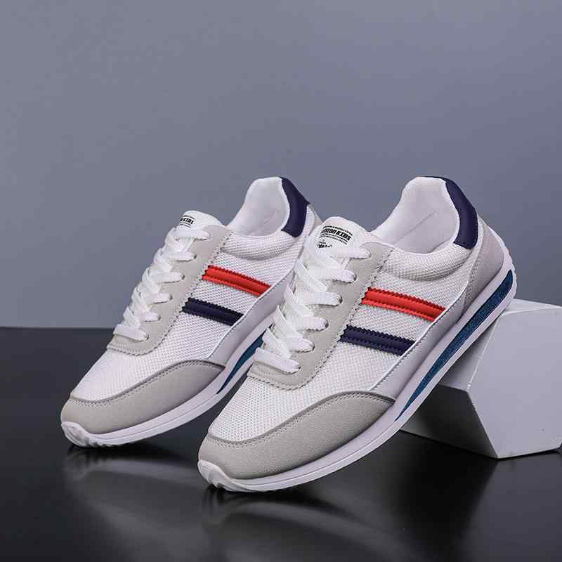 ・カテゴリ: 運動風カジュアルシューズ・対象年齢: 青年（18-40歳）・スタイル: カジュアル・機能: 通気性、軽量、防滑、耐摩耗性・シーズン: 春、夏、秋、冬・対象: 男女兼用・パターン: 拼色・アッパー素材: PU、メッシュ・ソール素...