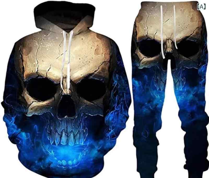 ・スタイル: ストリート・対象: 青少年、成人・種類: スウェット/トレーナー・セット販売: あり・袖丈: 長袖・袖: プルオーバー・フード: フード付き・厚さ: 普通・メイン素材: ポリエステル繊維・メイン素材含有量: 96%以上・生地:...