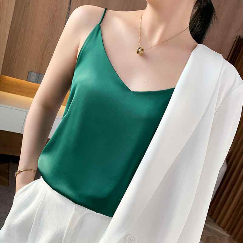 ・カテゴリ: 吊帯背心・スタイル: 通勤風・主な素材: ポリエステル30-50%・柄: 単色・カラー展開: 黒、白、紺、グレー、緑、赤、ベージュ・サイズ展開: S,M,L,XL,XXL,XXXL・肩帯: 系帯式,Y型背帯,不可拆卸,三根式,...