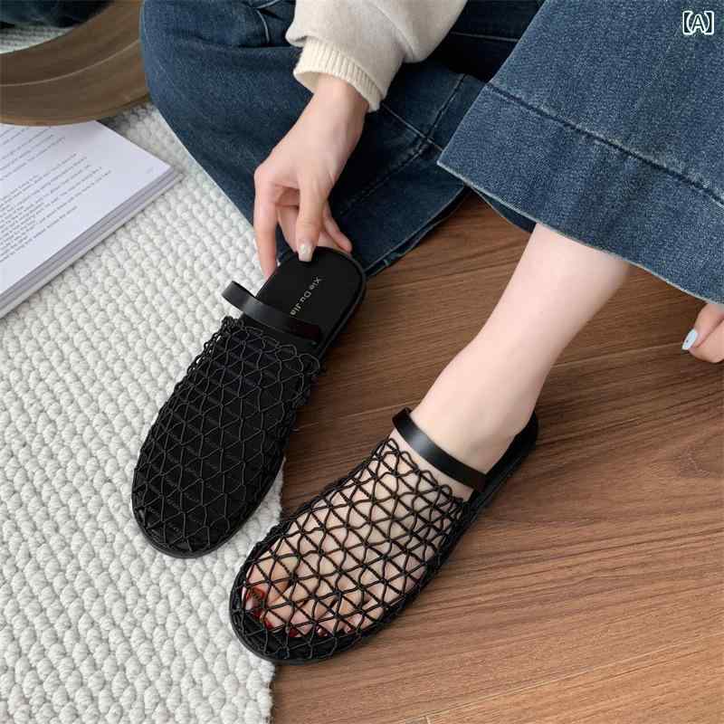 ・カテゴリ: 包頭・対象年齢: 成年・スタイル: 韓国版・流行要素: 镂空・靴の素材: PU・靴底の素材: ゴム・图案: 无地・裏地の素材: レザー・シーン: デイリー・靴底の製法: 接着・カラー: ブラック、コーヒー、イエロー・サイズ: ...