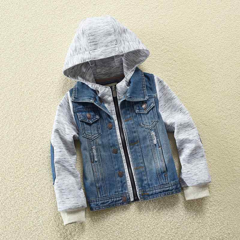 ・商品カテゴリ: 子供用ジャケット/コート・対象: 男の子・対象年齢: 8歳以上・スタイル: 欧米・柄: 無地・ネックライン: 襟付き・厚さ: 普通・袖丈: 長袖・フード: 取り外し不可・素材: デニム、綿・メイン素材の含有量: 93%・裏...