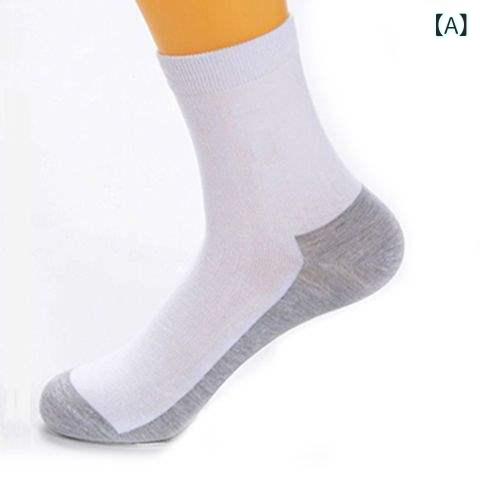 ・主な素材: 綿50-70%・機能: 透気・柄: 単色・筒高: 短筒・スタイル: 簡約自然・カテゴリ: 普通休闲袜・カラー展開: 白灰拼色10双,灰底5双+黒色5双,灰底5双+浅灰5双,灰底5双+藏青5双,白色10双,黒色10双,浅灰10双...