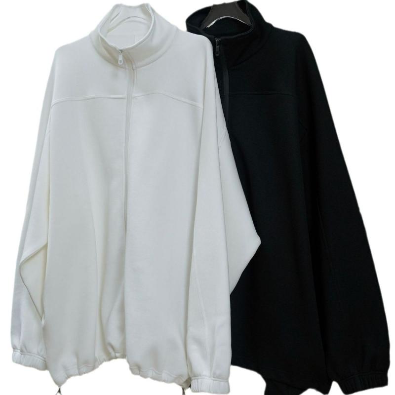 ・柄: 無地・スタイル: カーディガン、カジュアル・シルエット: ゆったり・組み合わせ: ワンピース・着丈: ミドル丈（65cm超～80cm以下）・袖丈: 長袖・袖のタイプ: レギュラー・ネックライン: スタンドカラー・厚さ: 普通・デザイ...