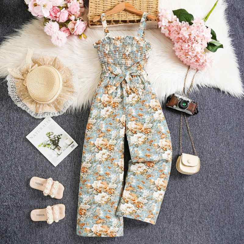 ・スタイル: カジュアル・生地: ポリエステル・安全レベル: B類・パンツ丈: 長ズボン・主な生地の成分: ポリエステル100%・対象: 女の子・対象年齢: 中・高学年(8歳以上、140cm以上)・シーズン: 夏・種類: オールインワン・股...