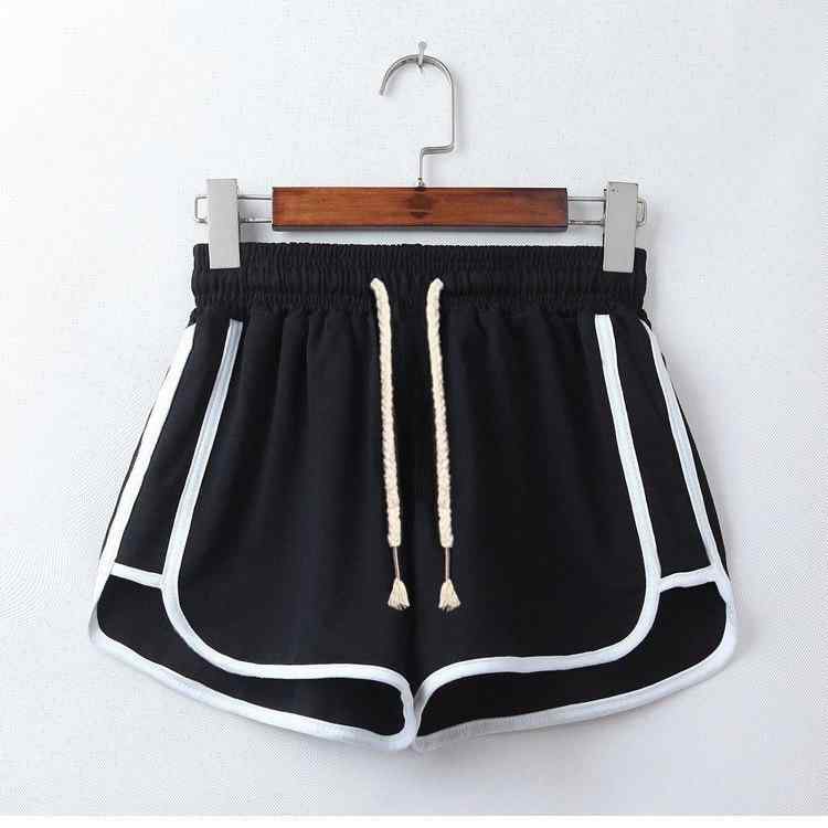 ・素材: ポリエステル・パンツ丈: ショートパンツ・スタイル: カジュアル、韓国風・パンツのタイプ: ルーズ・ウエスト: ハイウエスト・厚さ: 薄手・特徴: 紐・カラー: ホワイト、ピンク、ブラック、レッド、グレー、ブルー、パープル・サイズ...