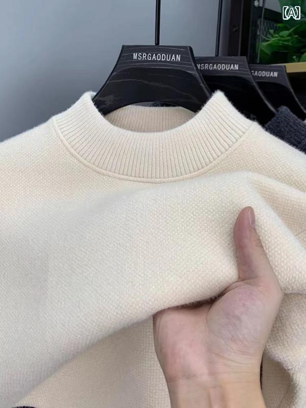 ・カテゴリ: ニット・素材機能: 洗濯機洗い可、高耐変色性・スタイル: プルオーバー・フィット: ゆったり・ネックライン: セミハイネック・袖丈: 長袖・厚さ: 裏起毛・スタイル: ベーシック・ディテール: リブ裾・対象年齢: 成人・対象:...