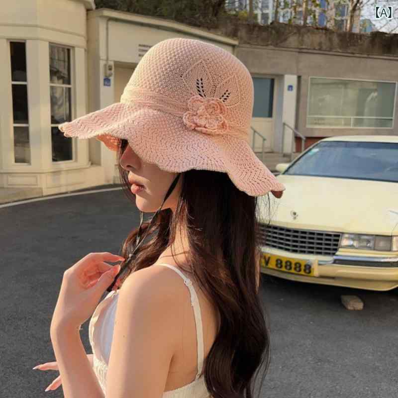・カテゴリ: 漁夫帽・スタイル: 日韓・流行要素: 花朵・帽頂スタイル: 圓頂・帽檐スタイル: 大檐・カラー展開: 淡粉色、米白色、カーキ色、焦糖色、深粉色、紫色・サイズ展開: 均碼・機能: 防晒、透気、遮陽・主な素材: 綿紗・スタイル分類...