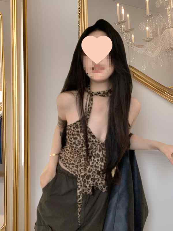 ・スタイル: 御姐風, 私服名媛・柄: プリント・ネックライン: 挂脖式・シルエット: 修身型・素材: シェニール, スパンデックス・カラー: 豹紋・サイズ: S, M, L, XL・対象: 大人, 女性・主な素材の含有量: 30%以下・流...