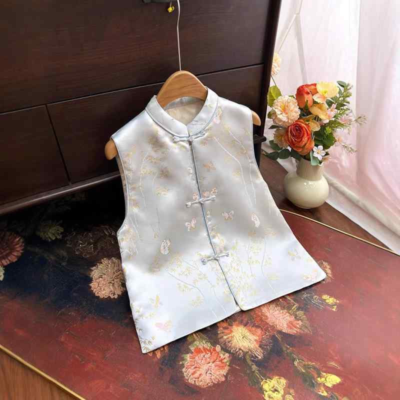 ・スタイル: カーディガン・着丈: 普通 (50cm超～65cm以下)・襟型: スタンドカラー・柄: 植物、花柄・素材: ポリエステル・素材構成: ポリエステル90～95%・カラー: ブルー、杏色、ピンク・サイズ: XL、2XL、3XL、4...