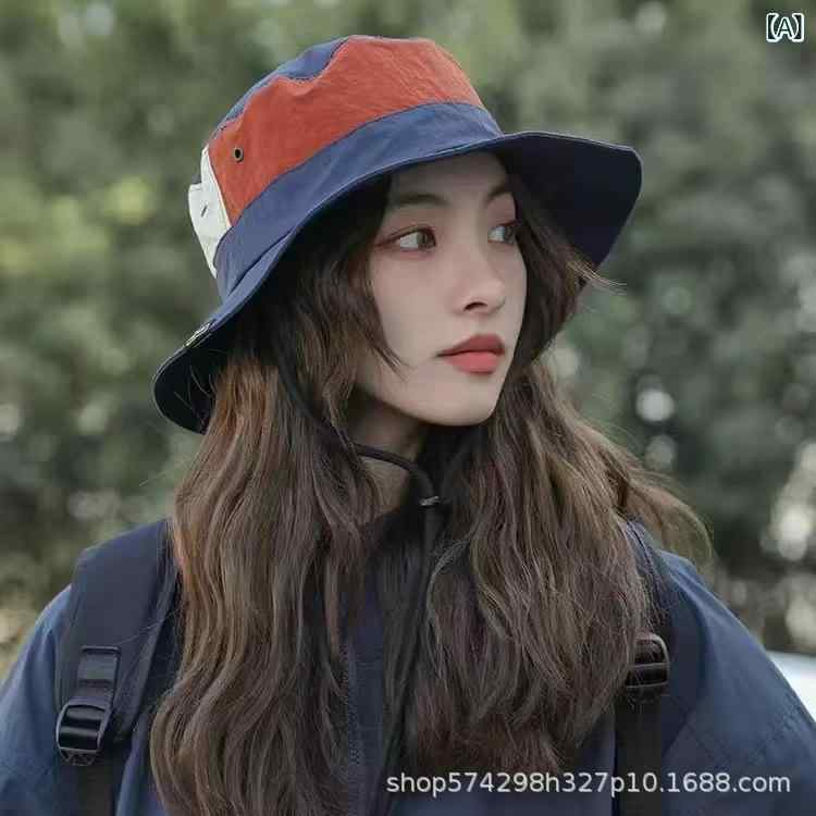 ・カテゴリ: 登山帽・スタイル: 清新甜美・主な素材: ポリエステル100%・帽頂: 円頂・帽檐: 広檐・カラー展開: 紺、ベージュ、黒、軍緑・サイズ展開: 調整可能・機能: 防晒、速乾、通気、防水、保護、防風、日よけ、転倒防止・流行要素:...