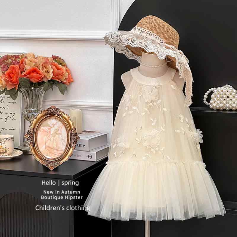 ・スタイル: 背带裙・素材: ポリエステル80%、綿20%・対象: 女児・対象年齢: 3～8歳、100～140cm・柄: 無地・生地: 化学繊維混紡・生地加工: 柔らか обработка・種類: 吊りスカート・スカート: プリンセススカー...